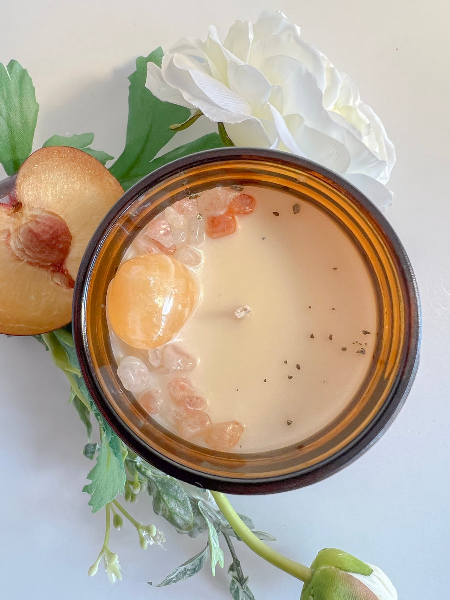 Intention Crystal Candles - Manifest Your Desires – The Moonlight Mile ...